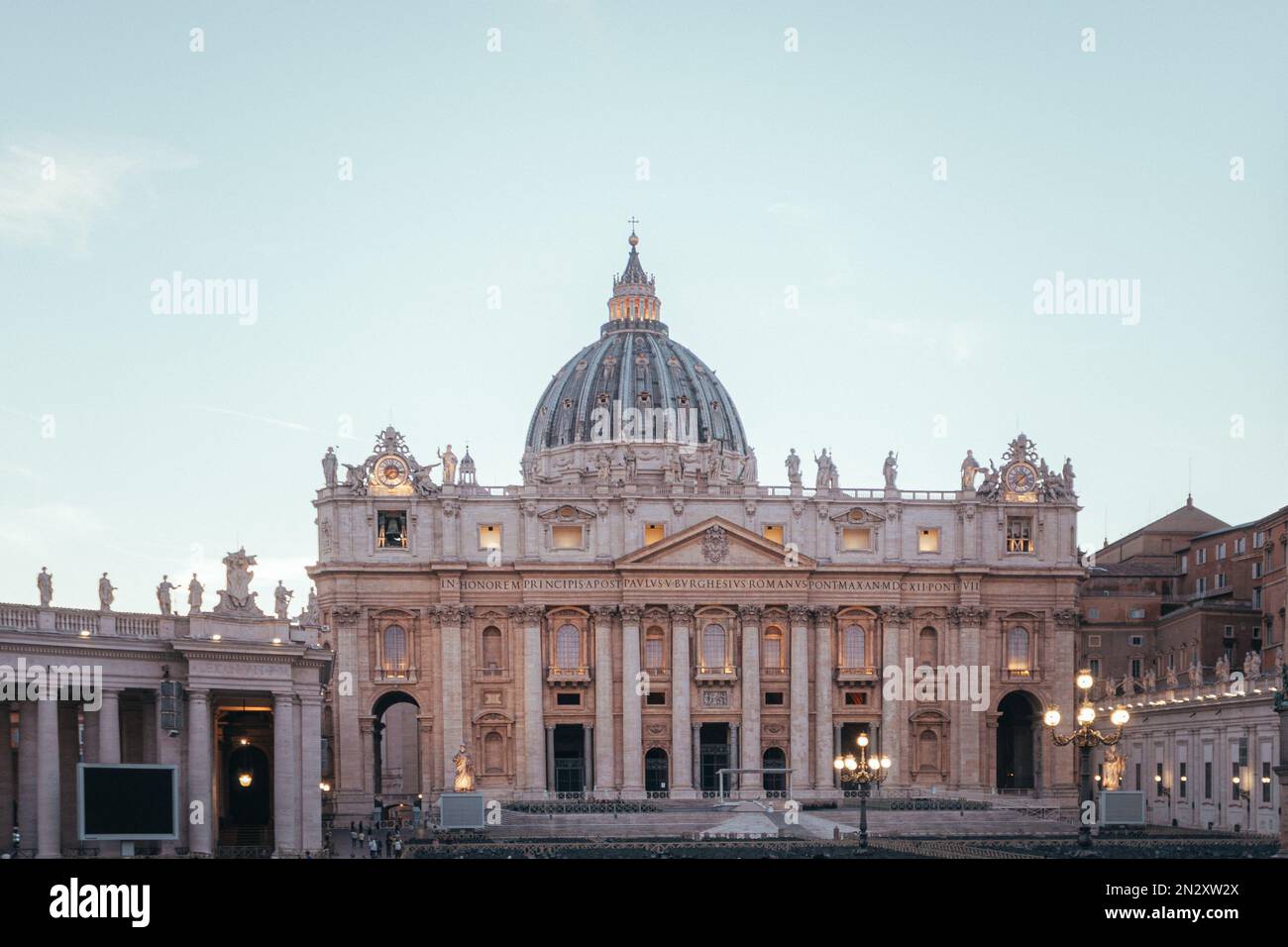 St. Peter's Basilica - Vaticano Rome, Italy Stock Photo - Alamy