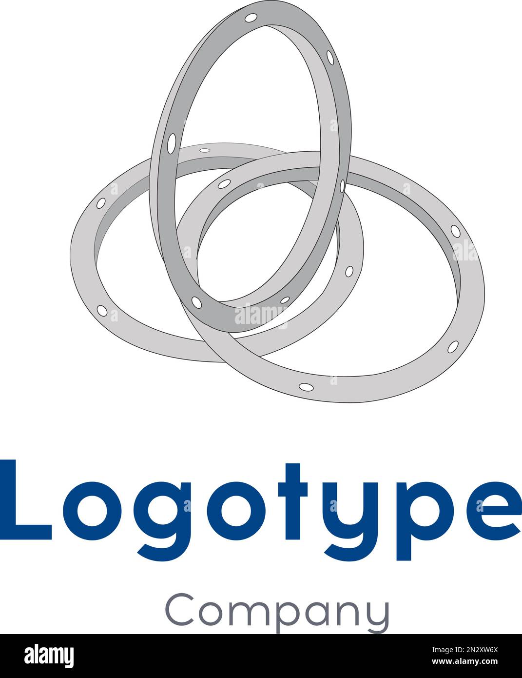 Corporate vector logo design template Isolated on a white background ...