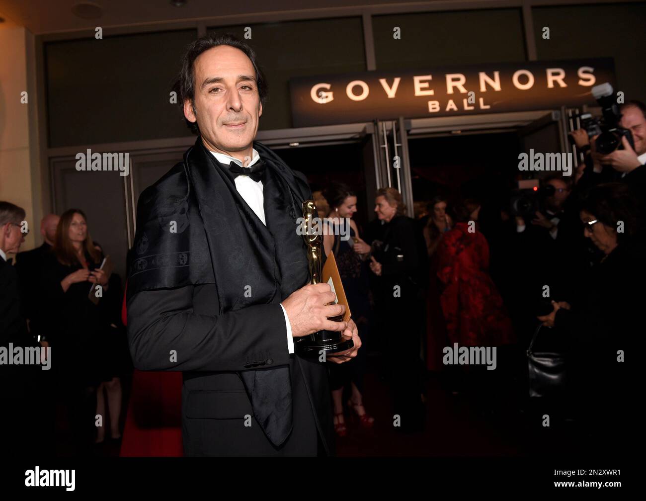 Alexandre Desplat attends the Governors Ball after the Oscars on Sunday ...