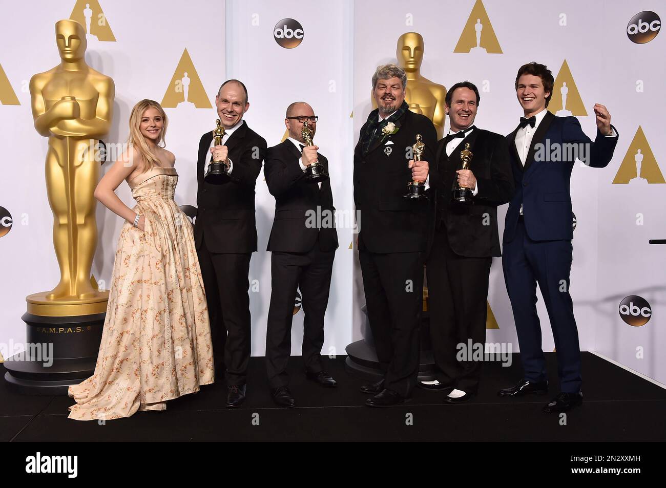 Chloe Grace Moretz, and from left, Paul Franklin, Andrew Lockley, Ian ...