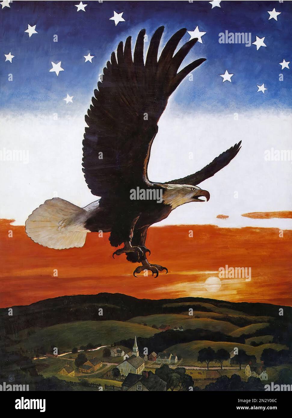 1944 Eagle 'symbol of our country' - World War II - U.S propaganda ...