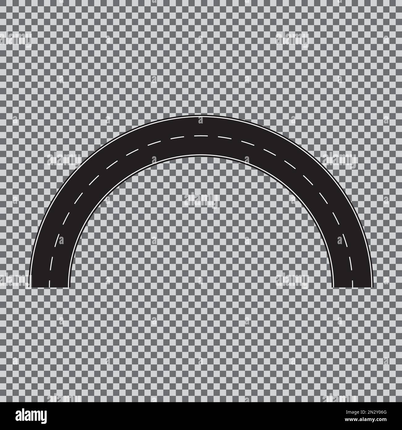 Vector winding road isolated on transparent background Stock Vector ...