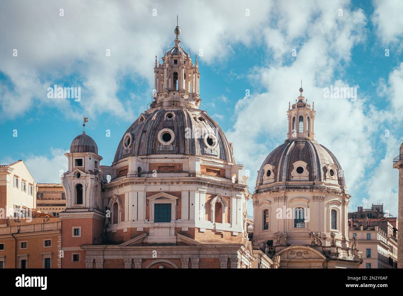 Rome Skyline Duomo Stock Photo - Alamy