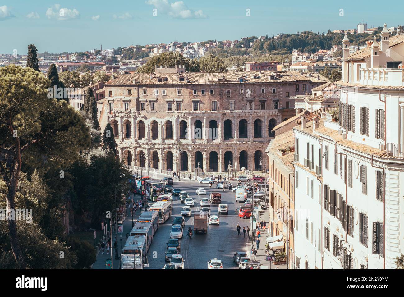 Rome Colosseum Outside Details Stock Photo - Alamy