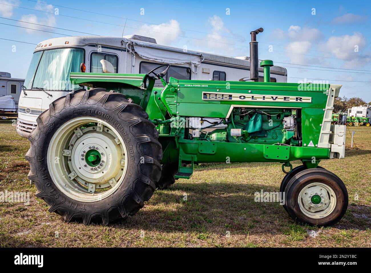 Restored oliver tractor hi-res stock photography and images - Alamy