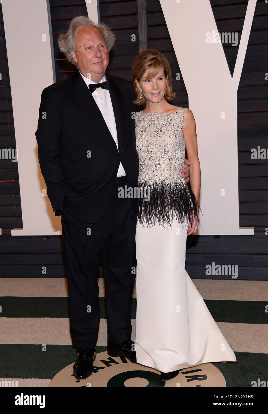 Graydon Carter, editor-in-chief, U.S. Vanity Fair, left, and Anna Scott ...
