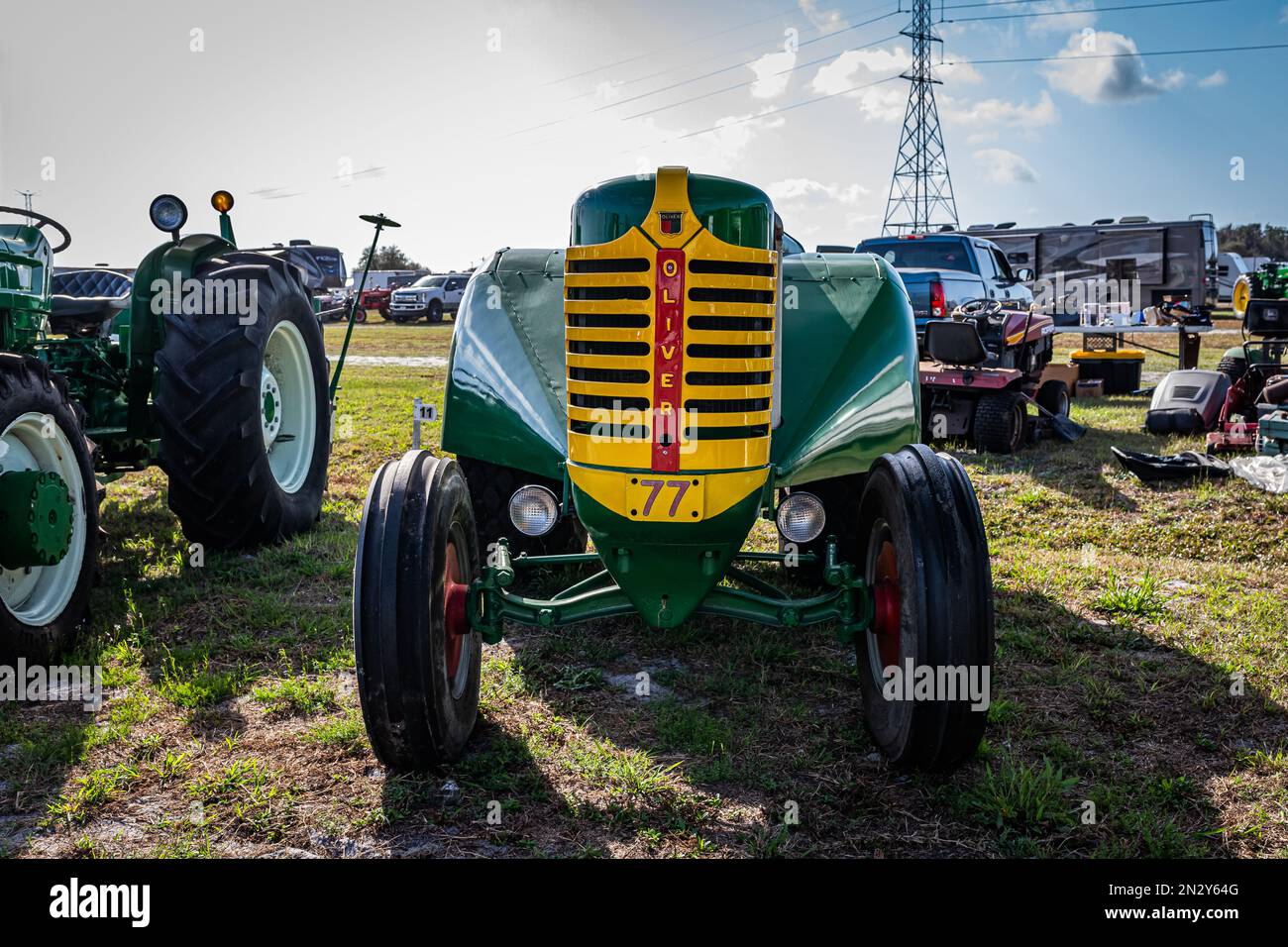 Oliver Tractor Grill