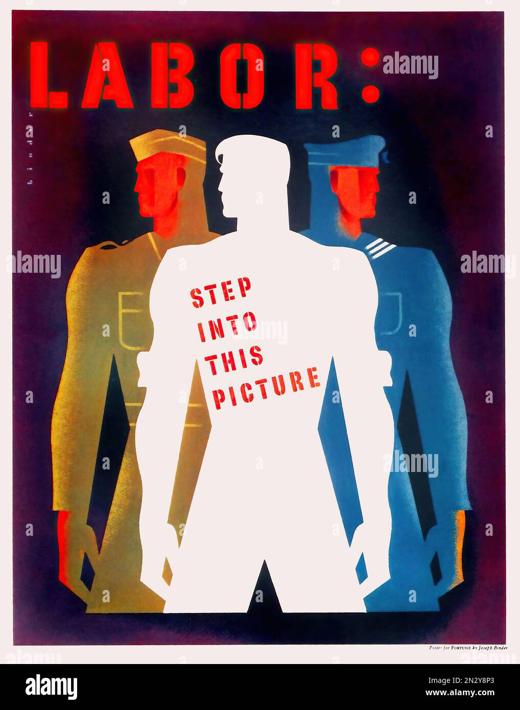 1941 Labor step into this picture! - World War II - U.S propaganda ...