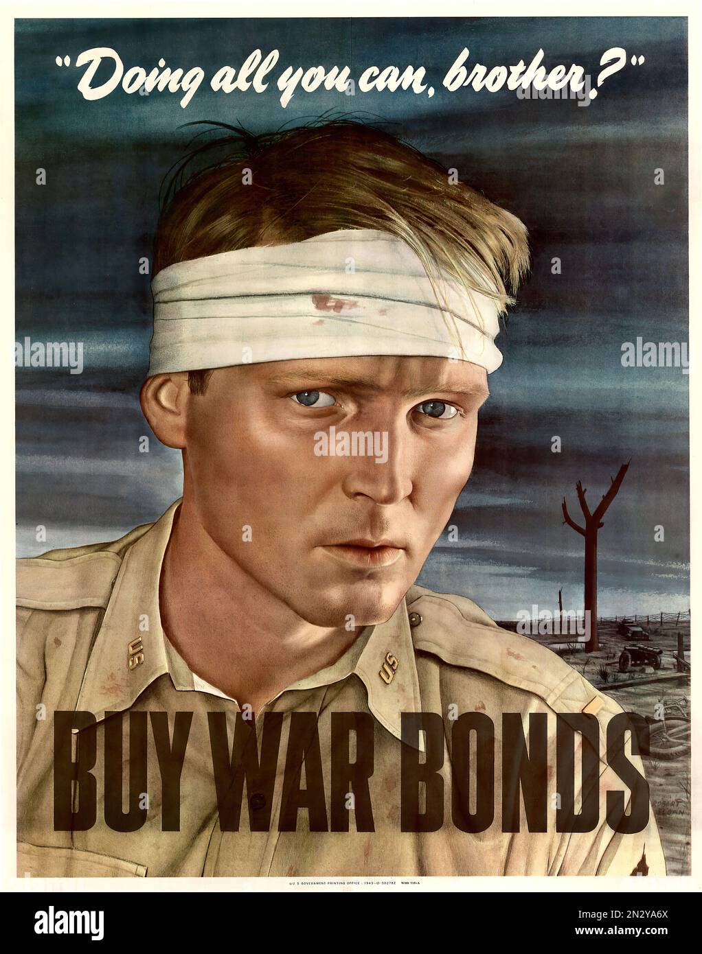 1944 all you can Buy War Bonds- World War II - U.S propaganda Poster ...