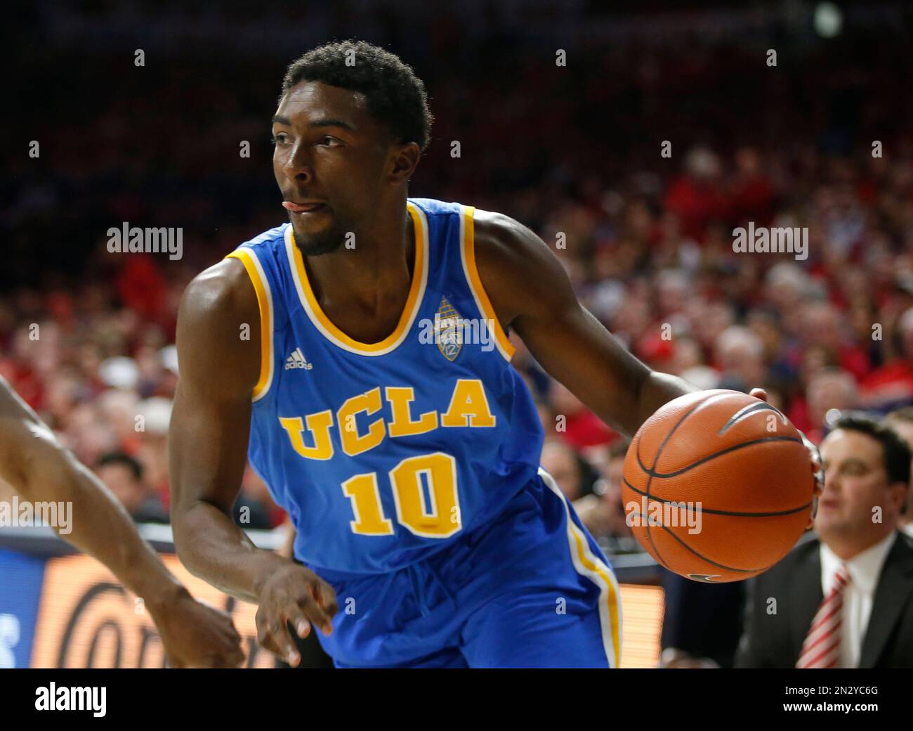 UCLA guard Isaac Hamilton (10) during the second half of an NCAA ...