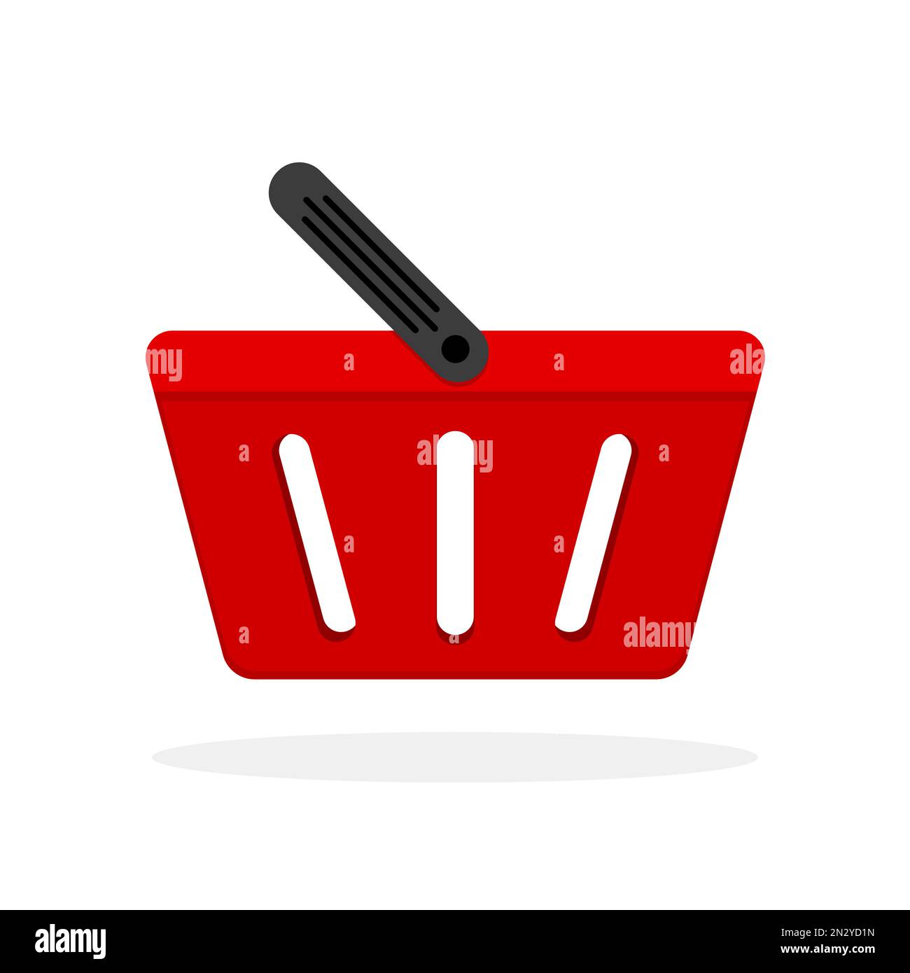 Shopping basket icon. Symbol of shopping basket. Vector illustration ...