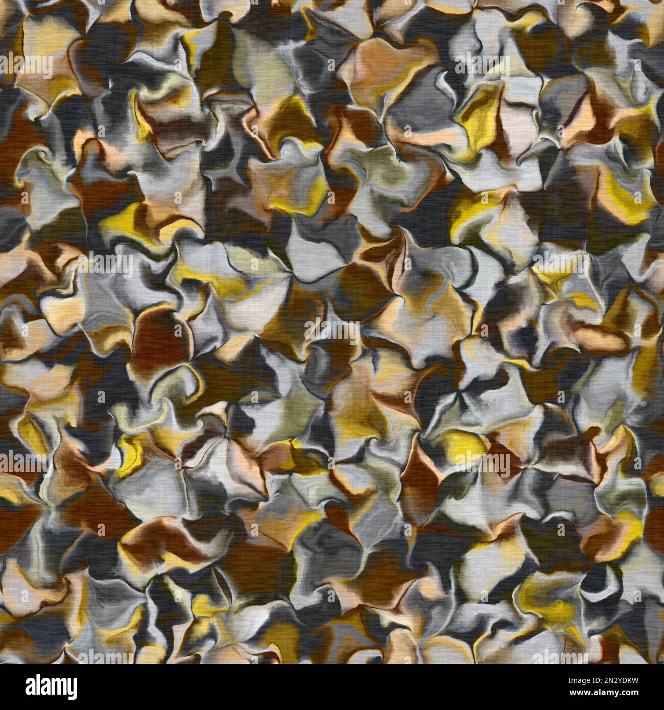 Camouflage wavy marble seamless pattern. Gradient blur for camo ...