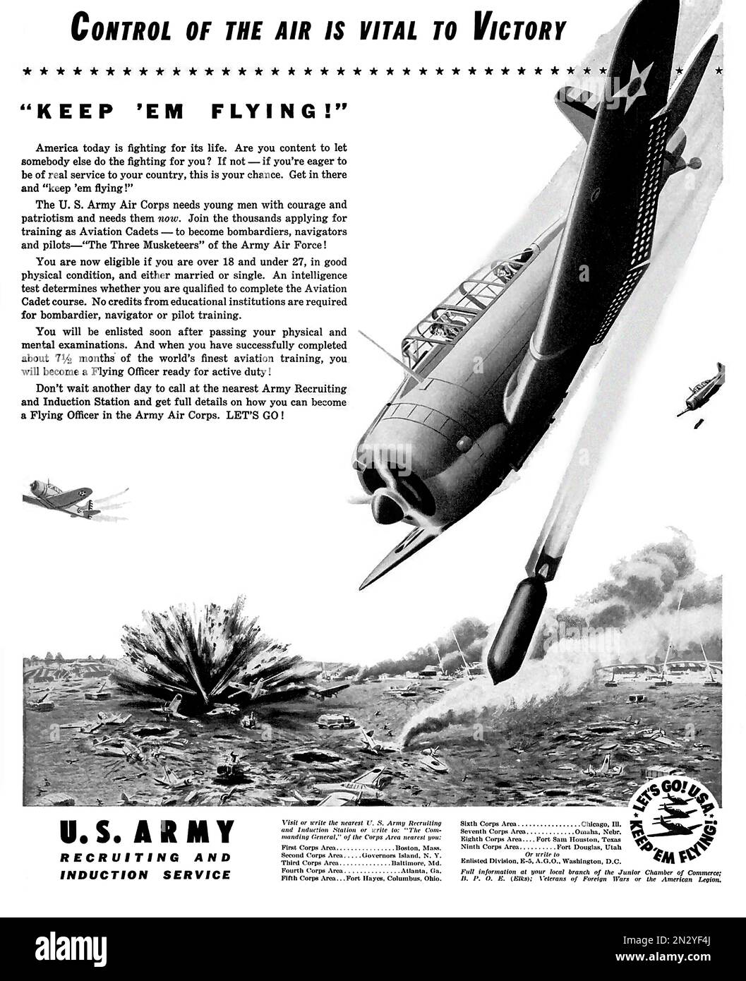 1942 vital to victory! U.S. Army Recruiting - World War II - U.S ...