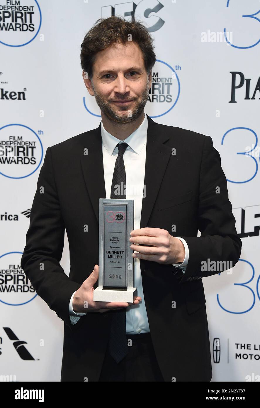 Director/producer Bennett Miller, winner of the special distinction ...