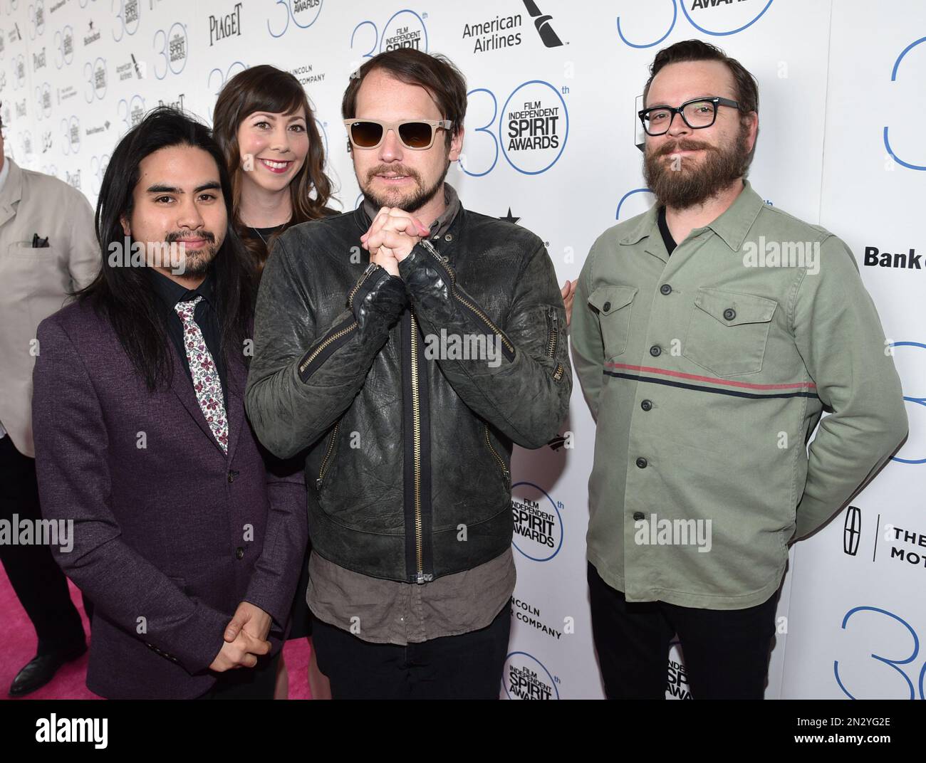 Christopher Guanlao, from left, Nikki Monninger, Brian Aubert, and Joe Lester of the musical ...