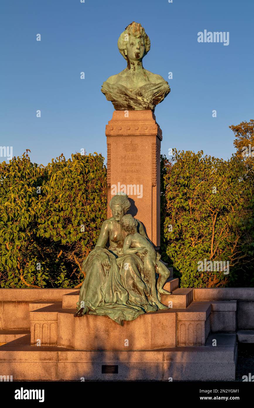 Monument to Princess Marie of Orléans, Copenhagen, Denmark Stock Photo ...