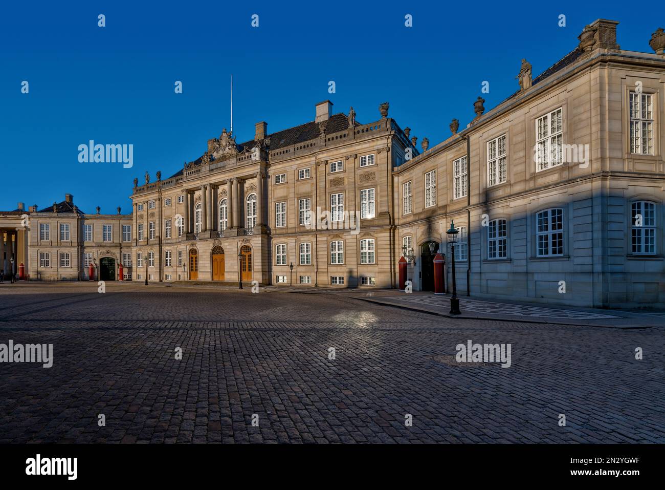 Christian VII's Palace Stock Photo - Alamy