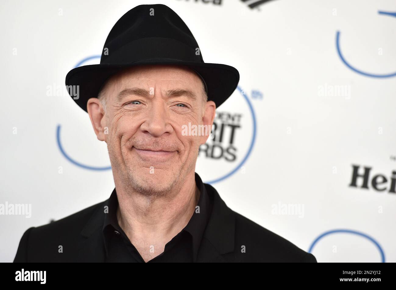 J.K. Simmons arrives at the 30th Film Independent Spirit Awards on ...