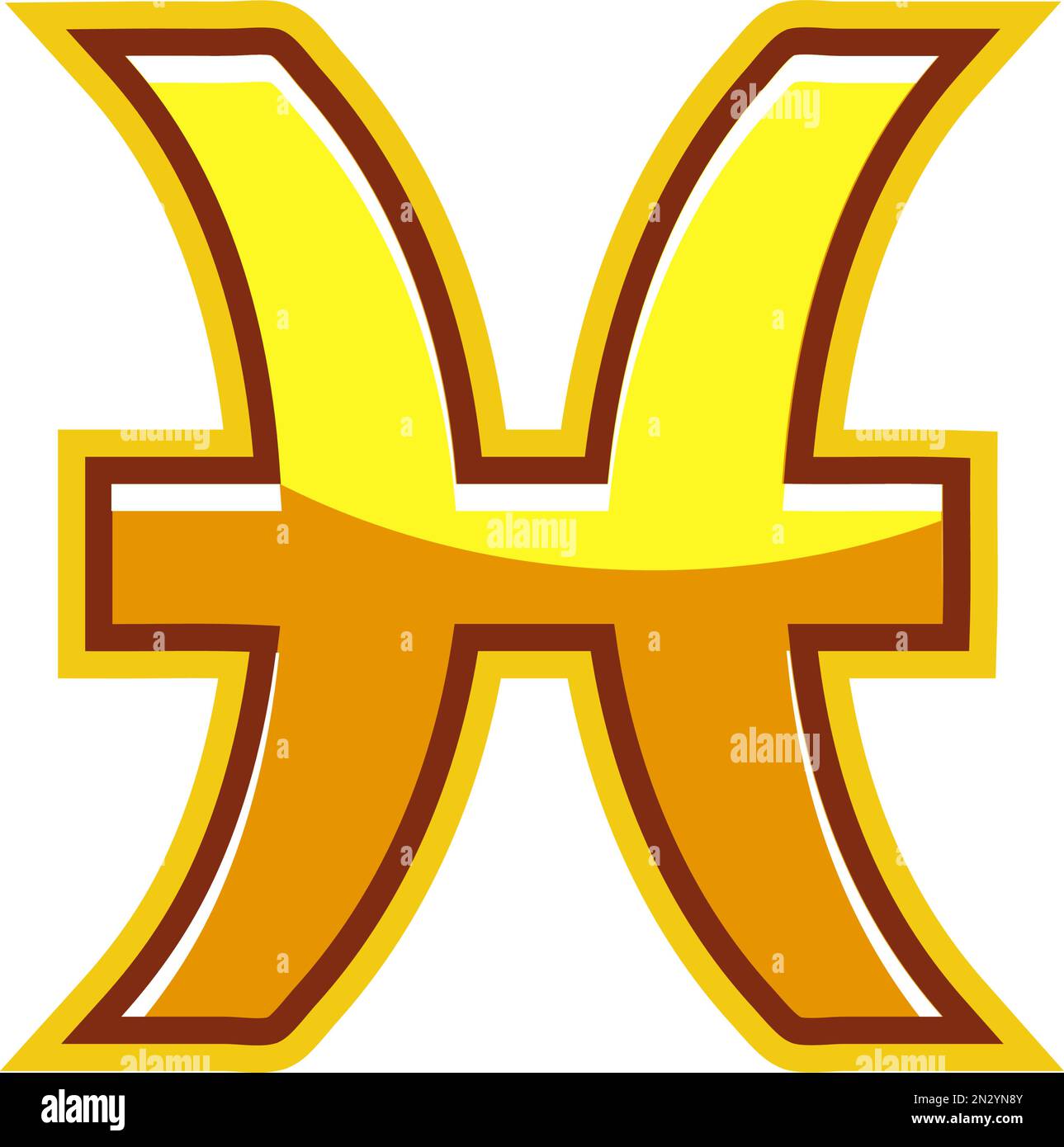 Pisces zodiac sign text Stock Vector Images - Alamy