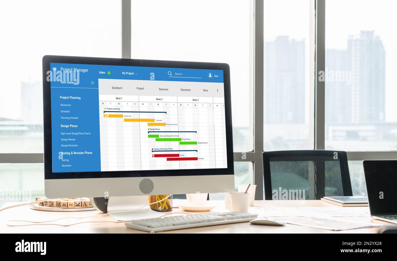 Project planning software for modish business project management on the ...