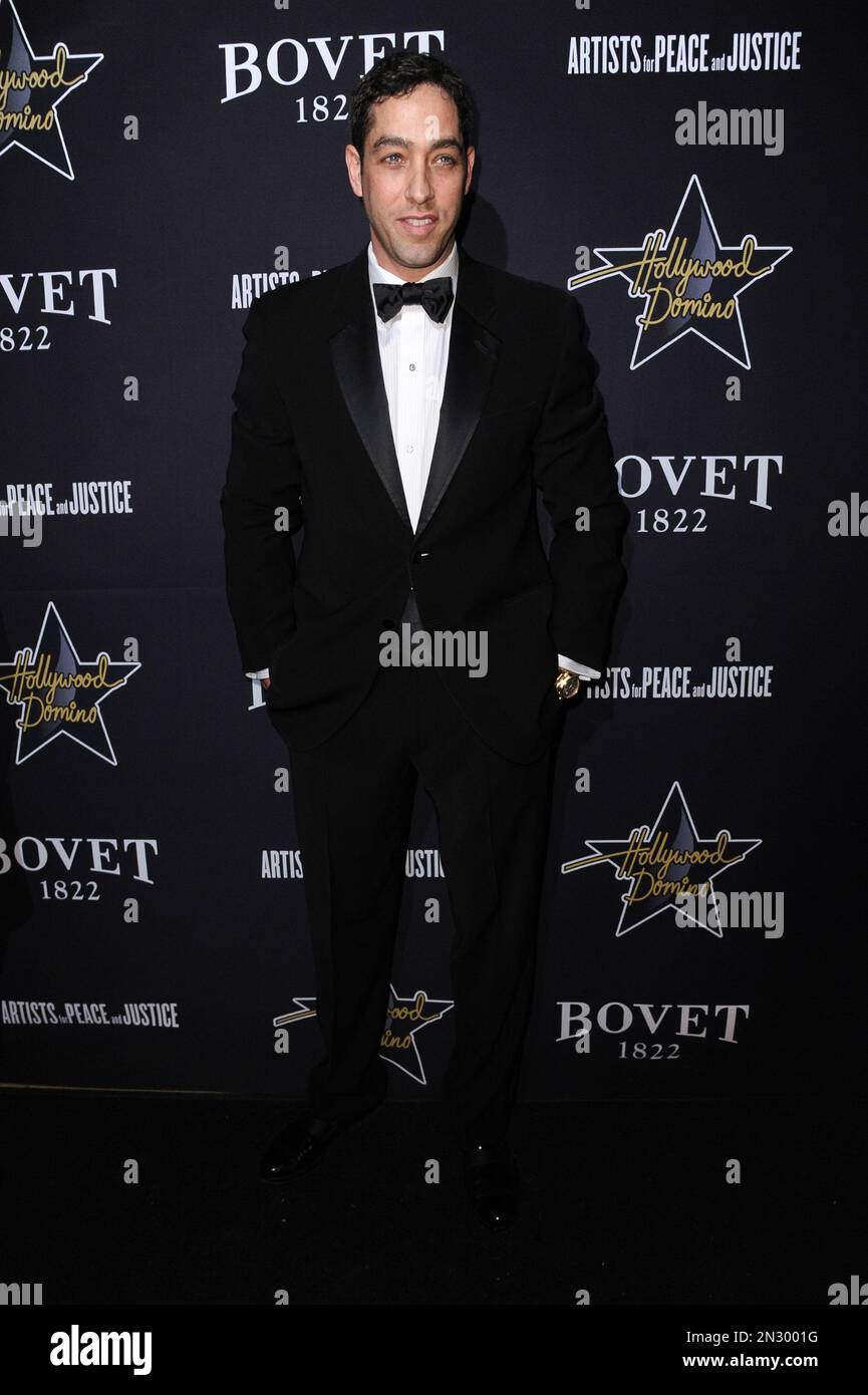 Nick Loeb arrives at the Hollywood Domino Annual Pre-Oscar Soiree held ...