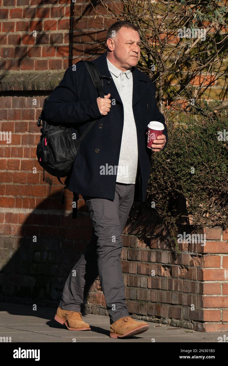 Paul Battersbee, the father of Archie Battersbee, arrives for the ...