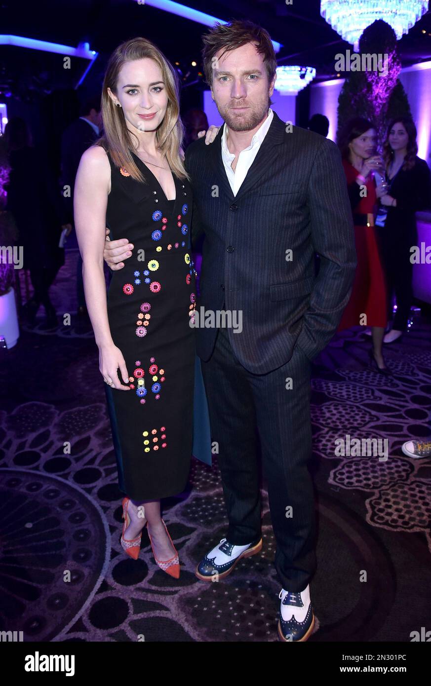 Emily Blunt, left, and Ewan McGregor attend unite4:good and Variety's ...
