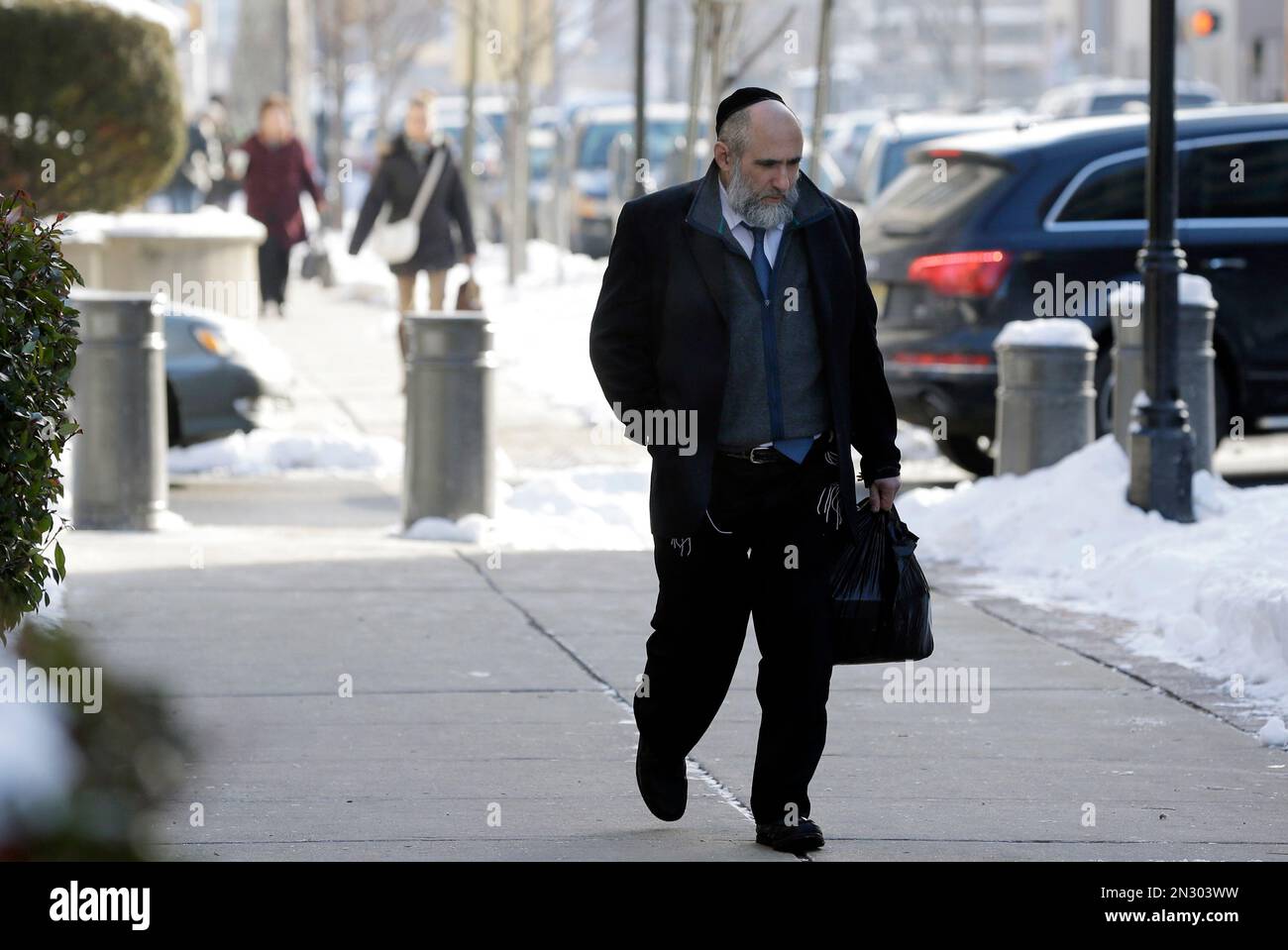Jay Goldstein arrives for his trial at Federal Court Wednesday, Feb. 18 ...