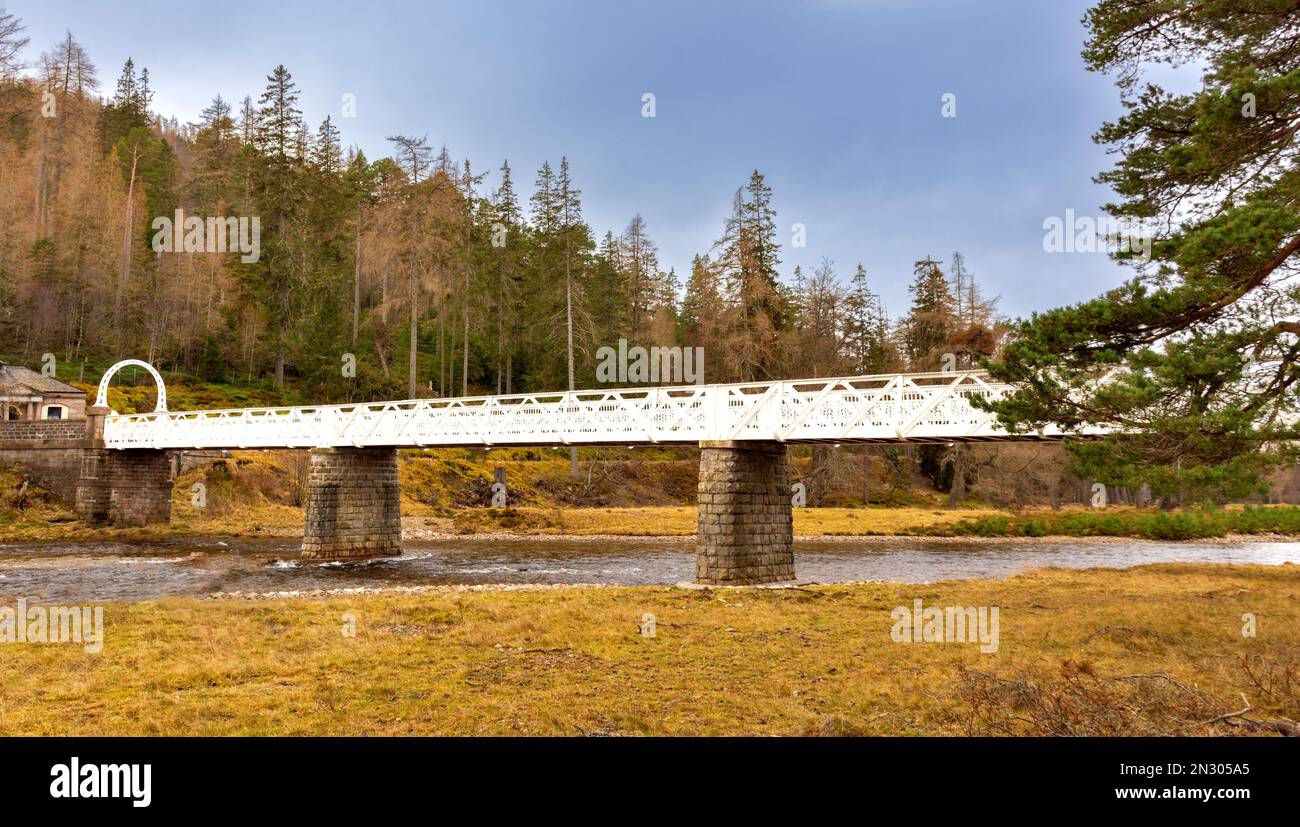Victoria Bridge the early 20th century lattice girder bridge over the ...