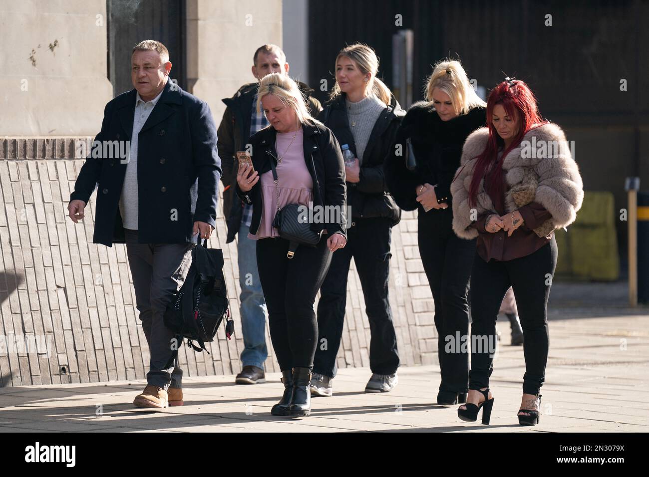 The family of Archie Battersbee including father Paul Battersbee (left ...