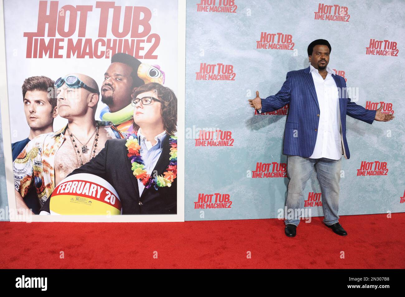Craig Robinson arrives at the LA Premiere Of "Hot Tub Time Machine 2 ...
