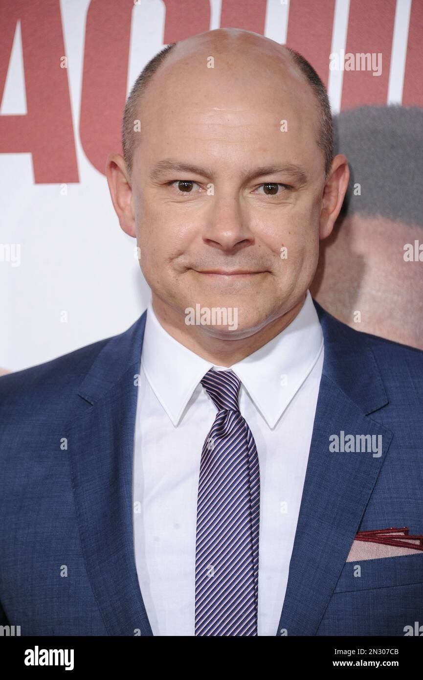 Rob Corddry arrives at the LA Premiere Of "Hot Tub Time Machine 2" held ...