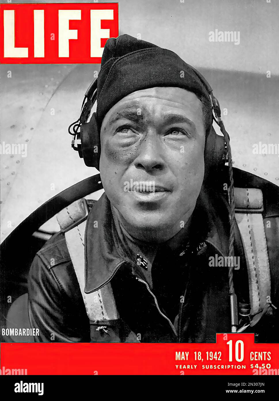 Life Magazine - 1942 bombardier! - American magazine cover during World ...