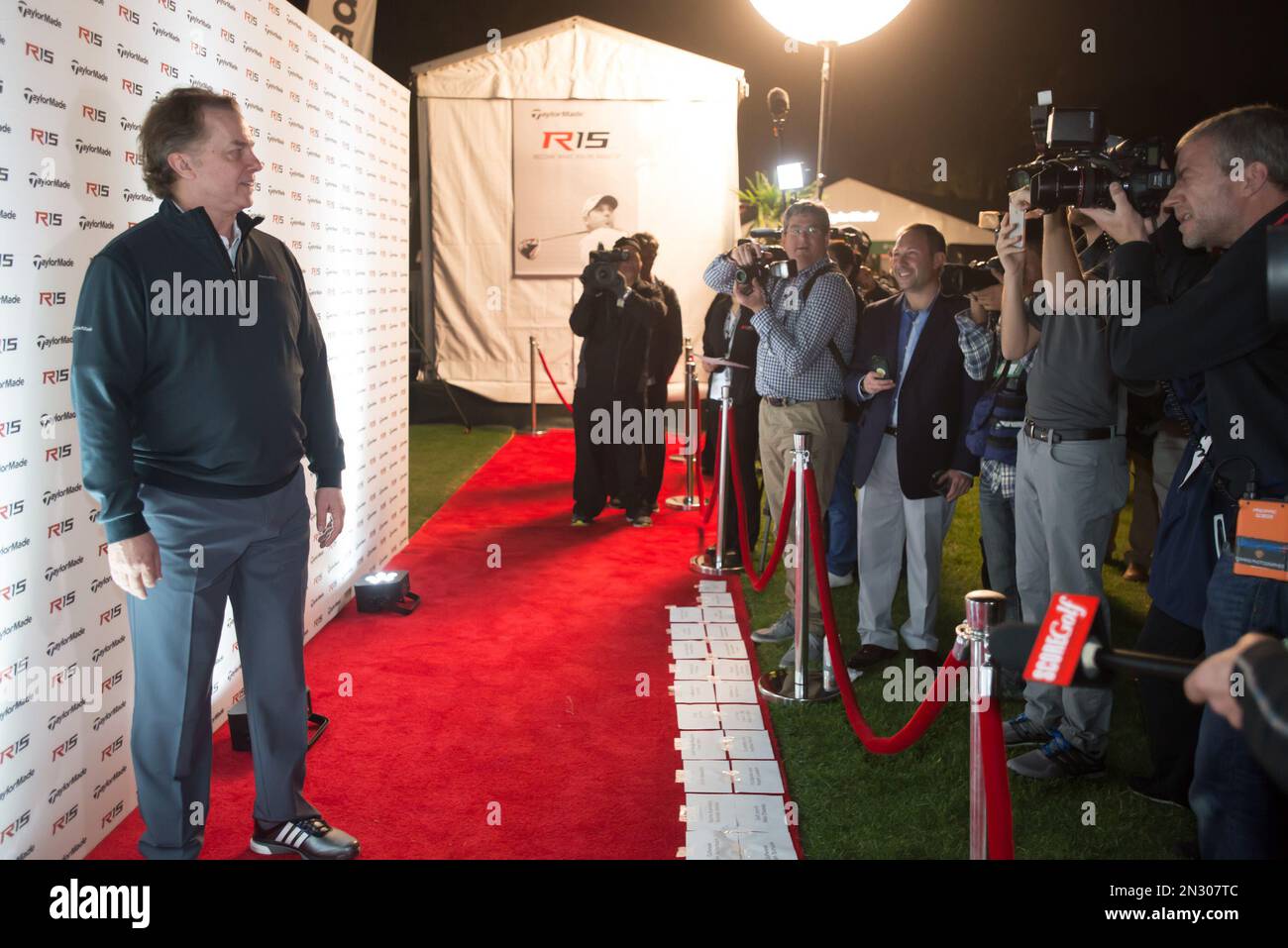 Actor Michael O'Keefe who played Danny Noonan in Caddyshack on the red ...