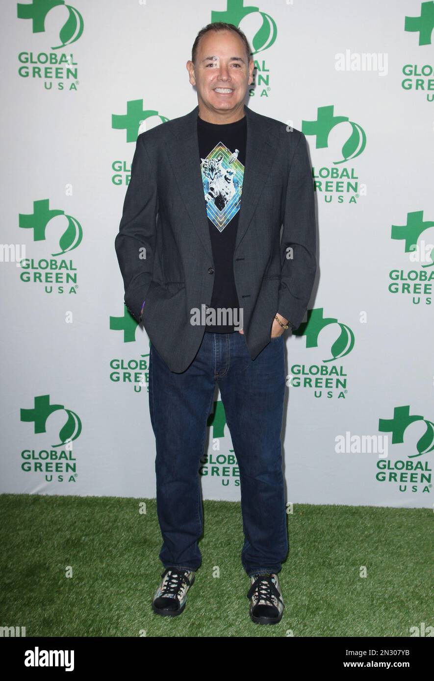 Ken Jordan arrives at the Global Green USA's 12th Annual Pre-Oscar ...
