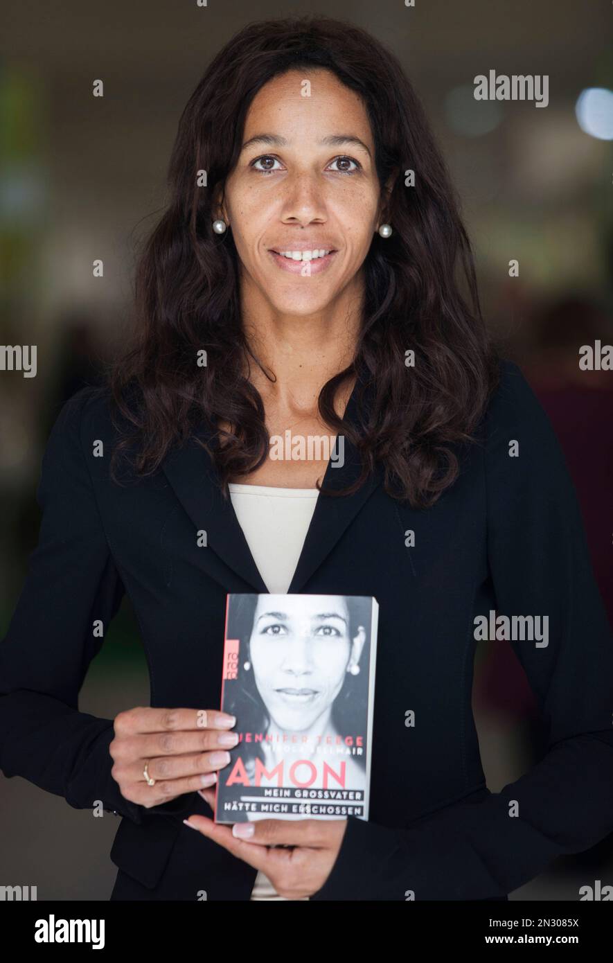 In this Tuesday, Feb. 10, 2015 photo, German author Jennifer Teege ...