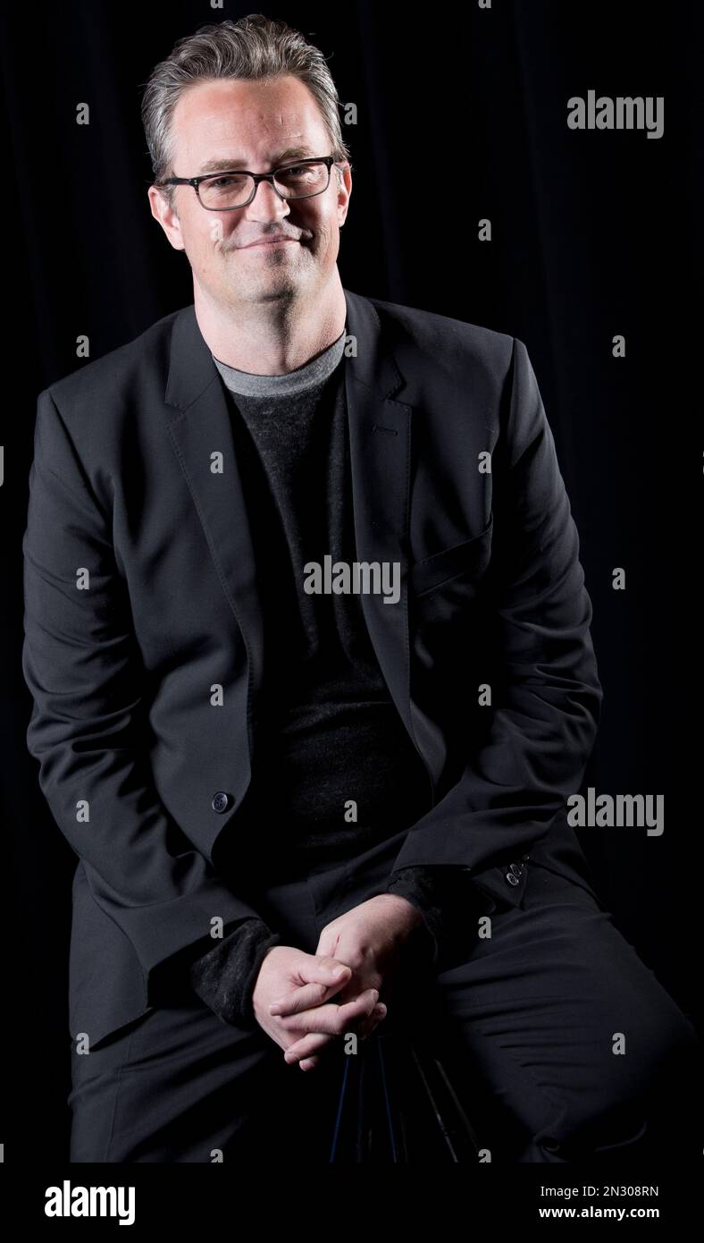 In this Tuesday, Feb. 17, 2015 photo, American actor Matthew Perry ...
