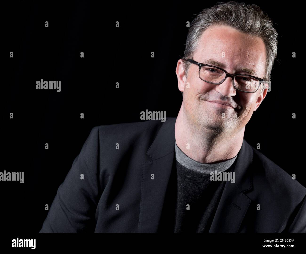 In this Tuesday, Feb. 17, 2015 photo, American actor Matthew Perry ...