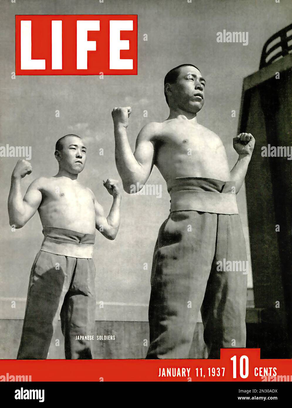 Life Magazine - 1937 Japan soldiers - Vintage American magazine cover ...