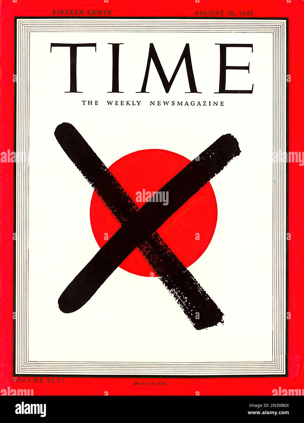 Time Magazine - 1945 Victory over Japan! - American magazine cover ...