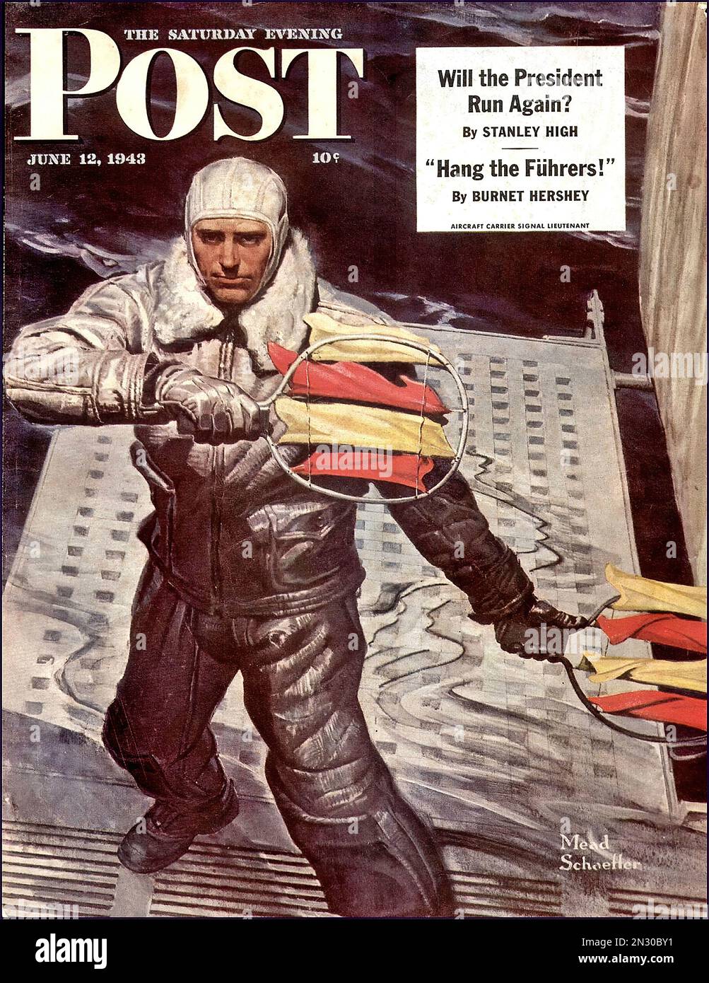 The saturday evening post magazine cover hi-res stock photography and ...