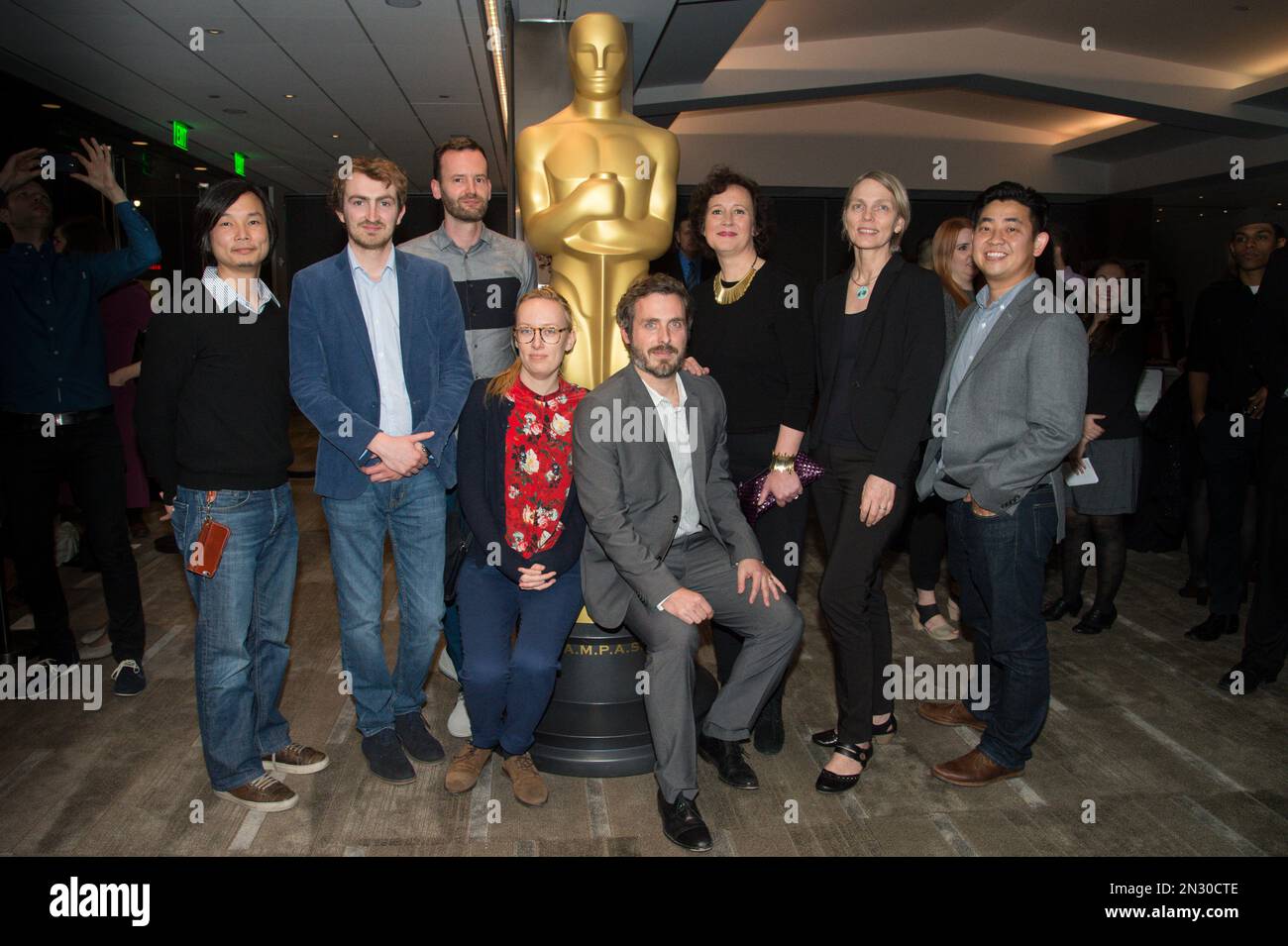 Dice Tsutsumi, left, Christopher Hees, Joris Oprins, Daisy Jacobs ...