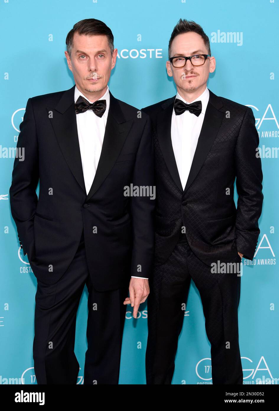 Kurt Swanson, left, and Bart Mueller, of costume design team Kurt and ...