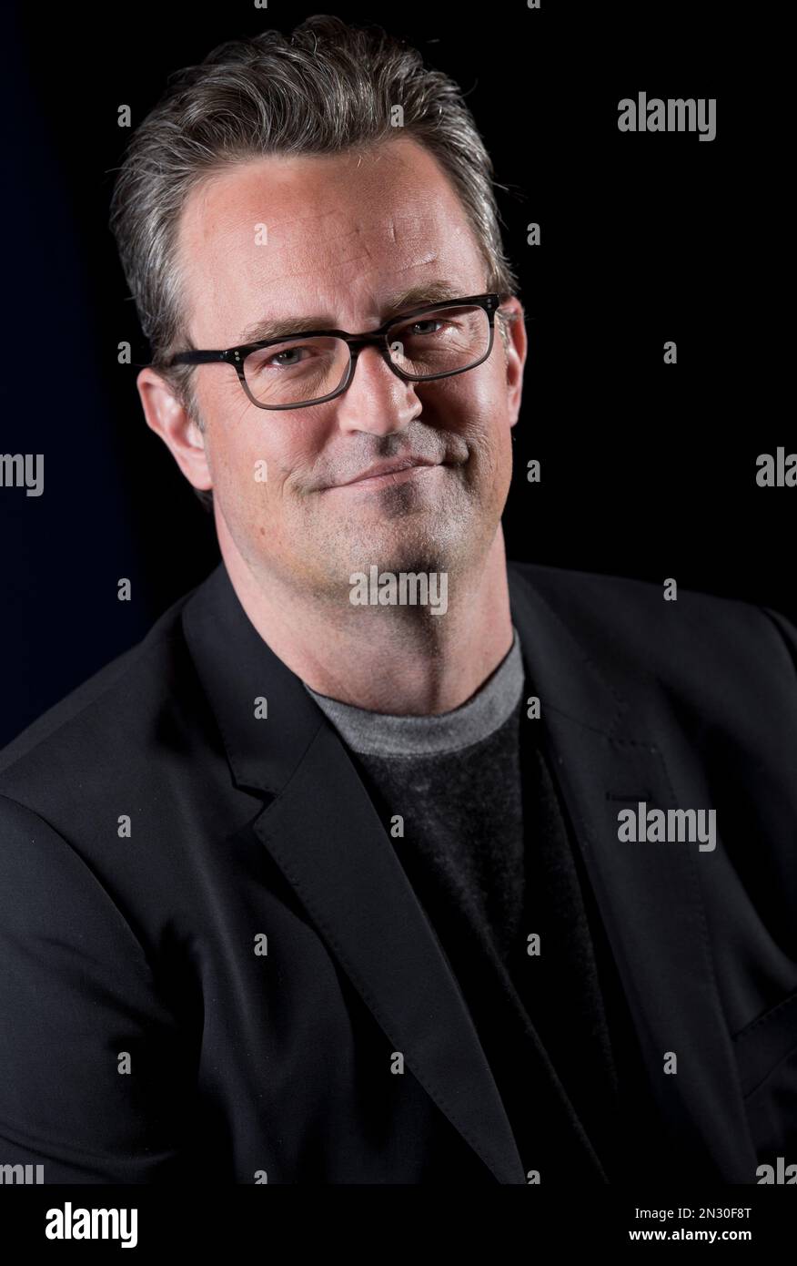 American actor Matthew Perry poses for a portrait in promotion of his ...