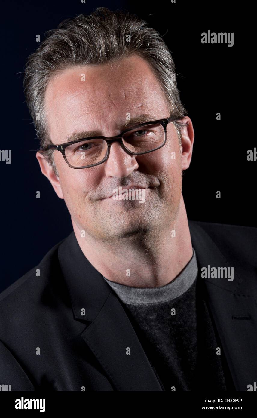 American actor Matthew Perry poses for a portrait in promotion of his ...
