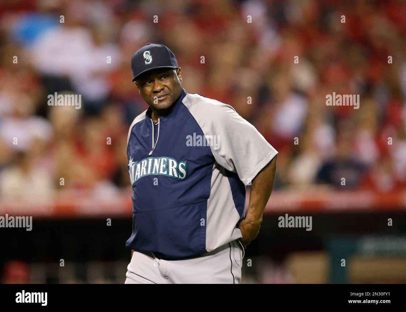 FILE - In this July 19, 2014, file photo, Seattle Mariners manager ...
