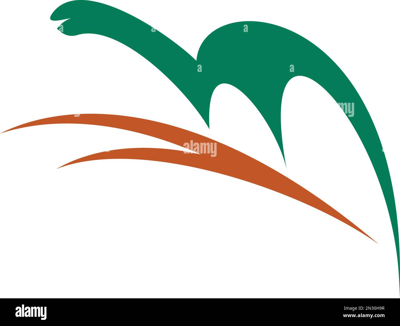 brachiosaurus dinosaur vector logo icon clipart Stock Vector Image ...