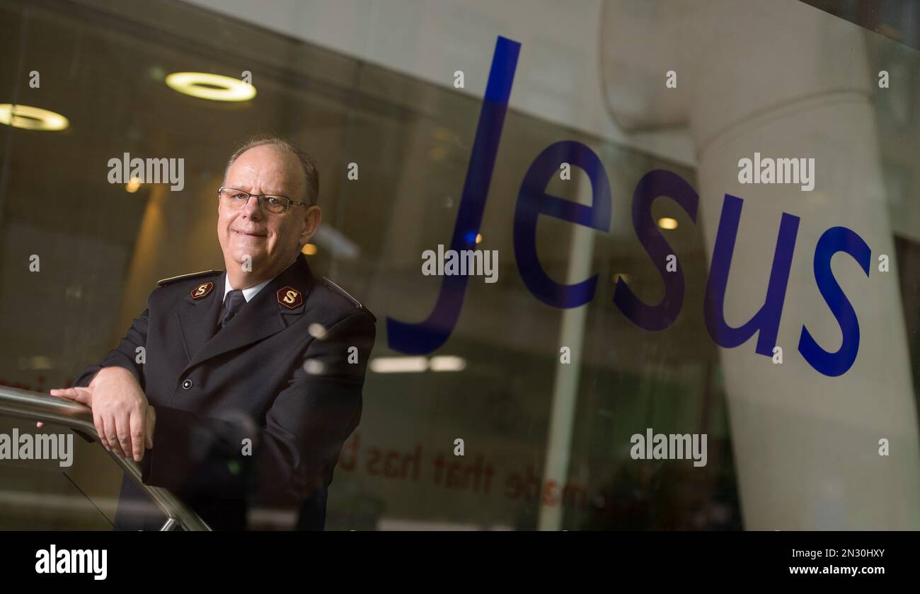 General of the Salvation Army, Andre Cox, at the International Head ...