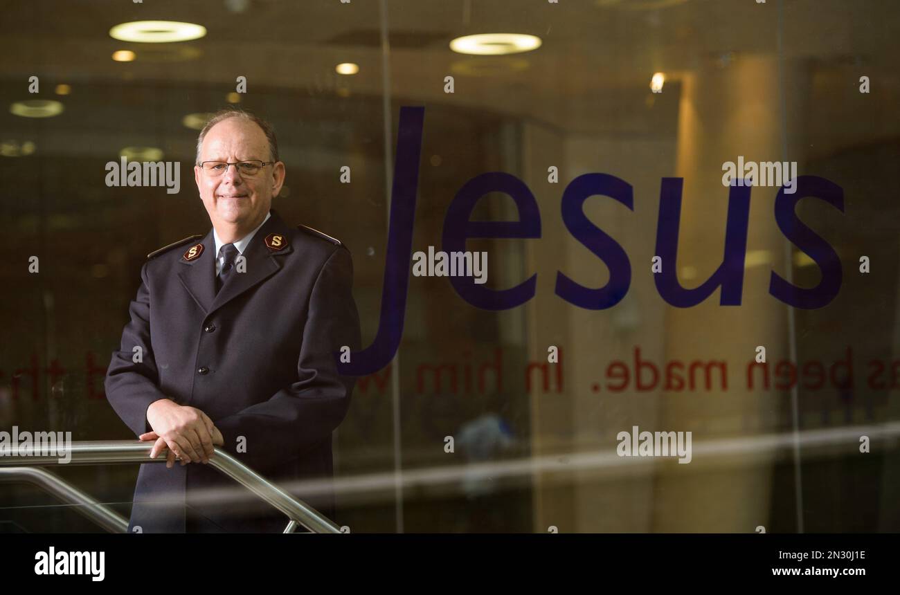 General of the Salvation Army, Andre Cox, at the International Head ...
