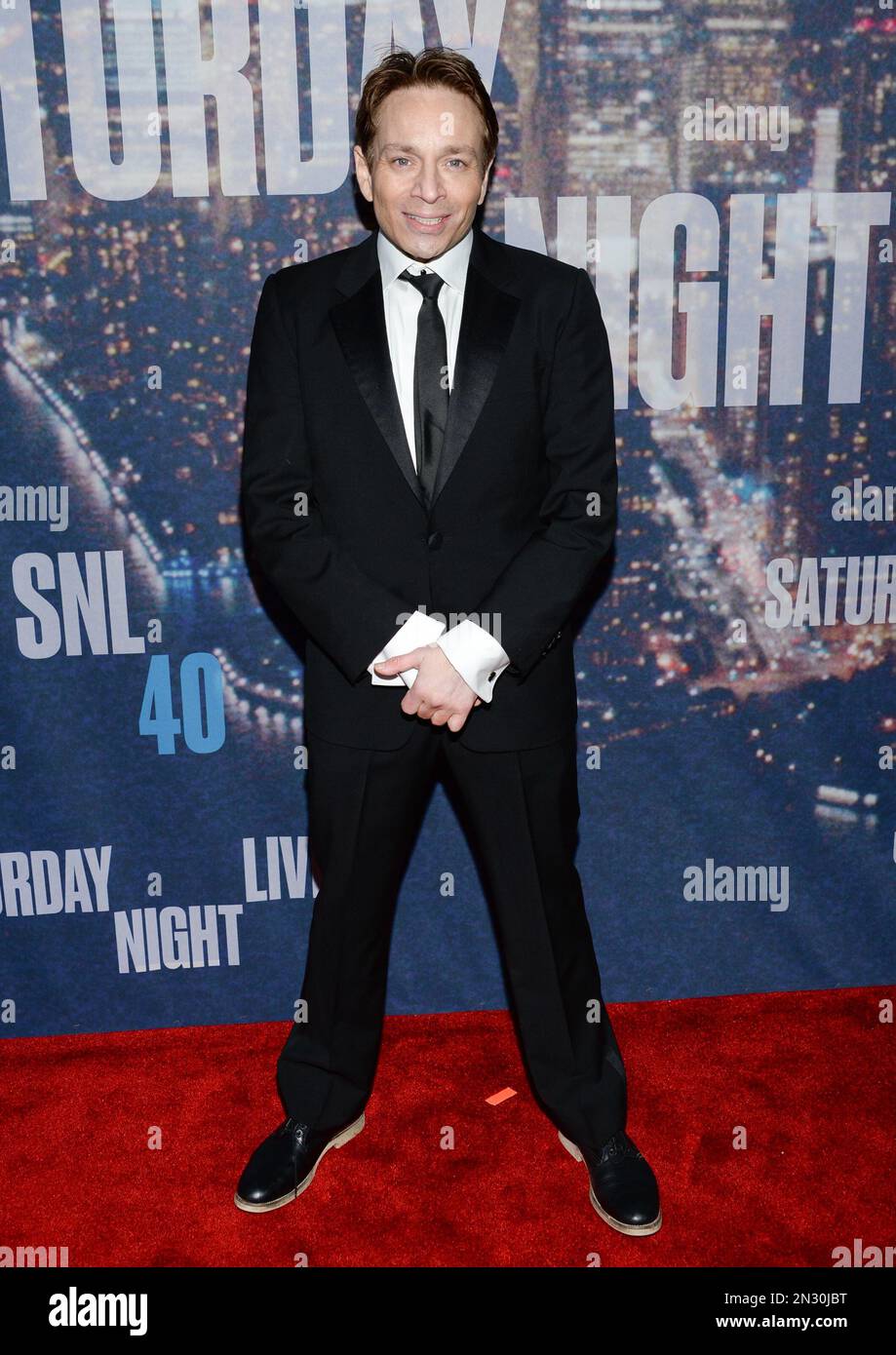 Chris Kattan attends the SNL 40th Anniversary Special at Rockefeller ...